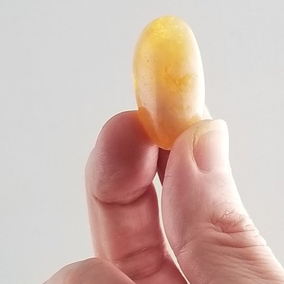 Accents | Natural Amber Quartz Polished Stone | Poshmark
